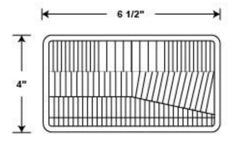 4" x 6" Classic – Old School LED